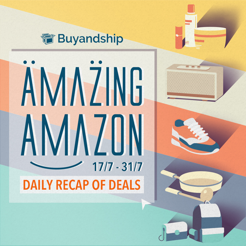 Amazing Amazon: Daily Recap of Deals | Buy&Ship MY | Shop Worldwide and ...