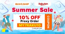 Exclusive 10% Off Rakuten Japan Proxy Buying – Double Up Your Summer Savings! | Buy&Ship MY ...